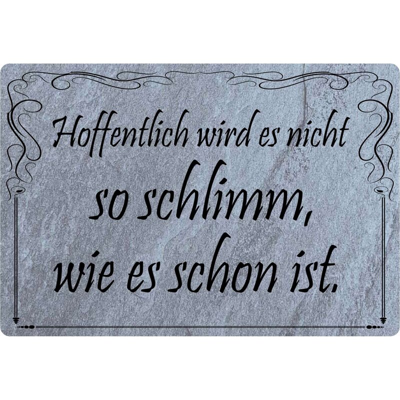 Hoffentlich Wird Es Nicht So Schlimm Wie Es Schon Ist
