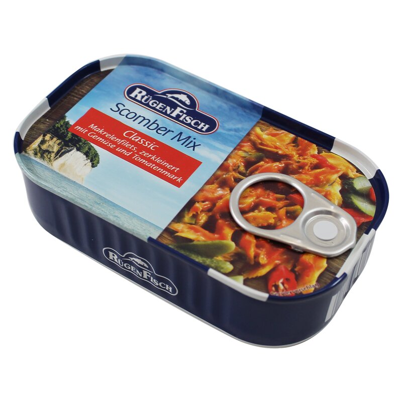 Rügen Fisch Scomber Mix 2er Pack (2 x 120 g), 4,49