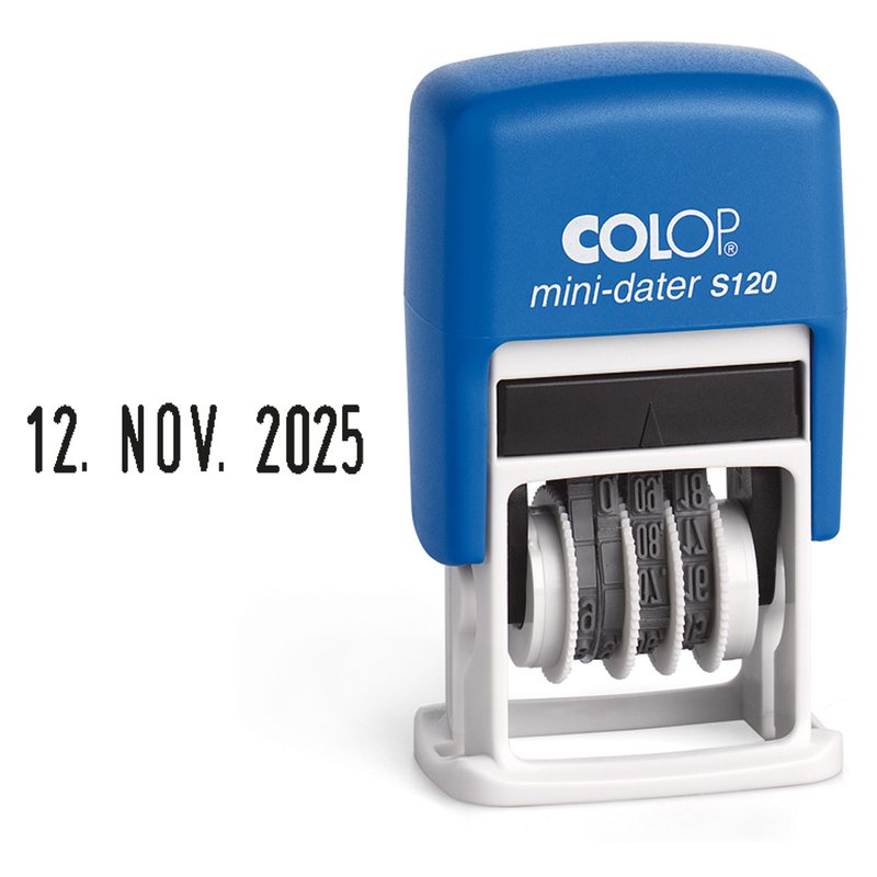 Datumstempel colop mini-dater S120 19 x 4 mm, 6,33