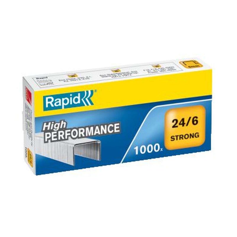 Rapid Heftklammern 24/6mm Strong, verzinkt, 1000 Stück, 2,49