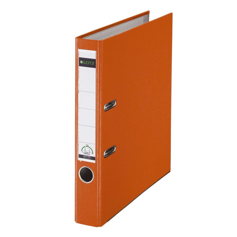 Leitz 1015 Ordner Plastik - A4, 52 mm, orange, 7,49