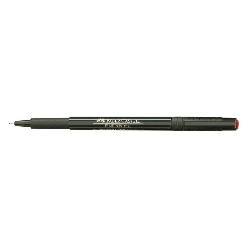 Faber-Castell Feinschreiber FINEPEN 1511 - 0,4 mm, rot, 2,49