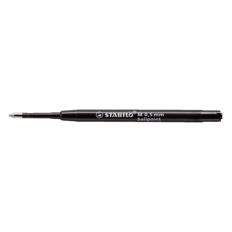 Stabilo® Kugelschreibermine Ballpoint Refill, 0,5 mm, schwarz, 3,49