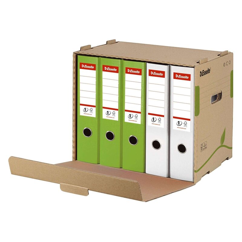 Esselte Archiv Container ECO, für Ordner, Karton, naturbraun, 7,49